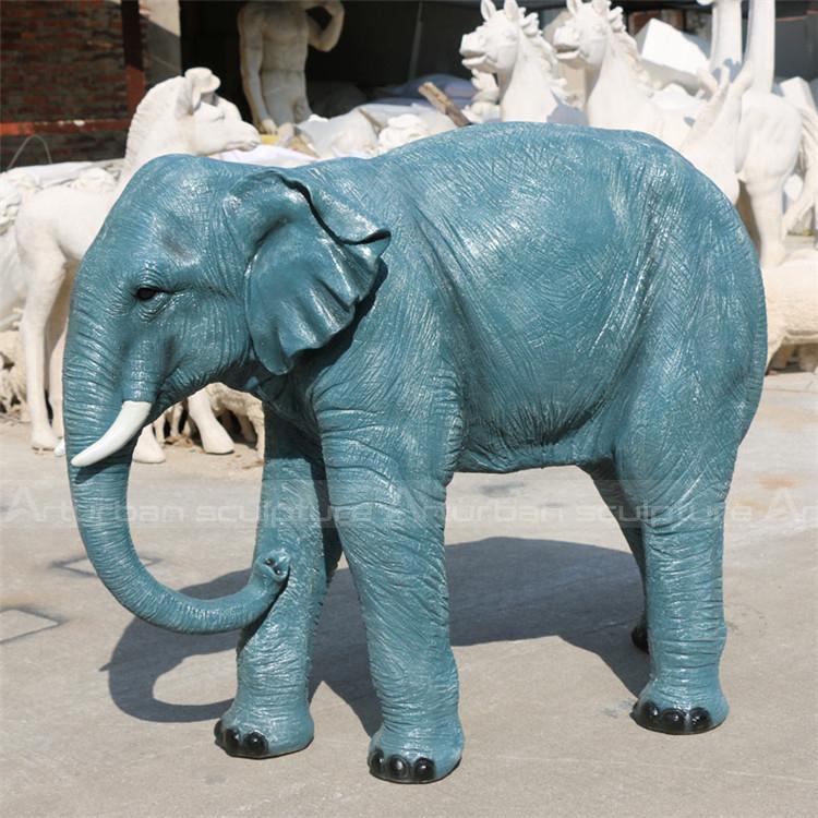 Life Size Elephant Statue