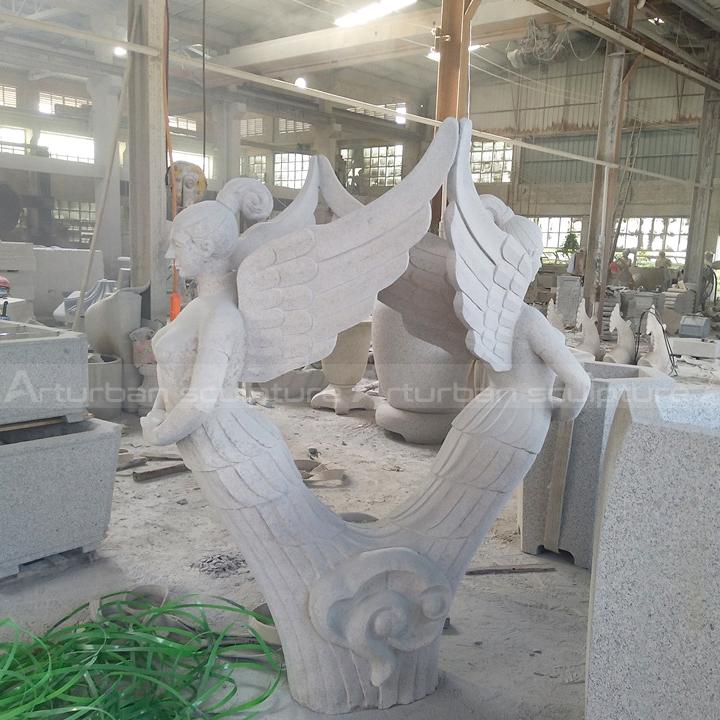 Granite Angel Statue