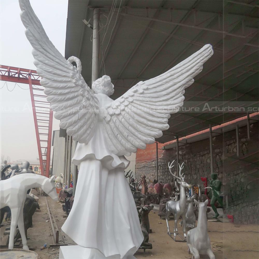 Large Outdoor Stone Angel Statues