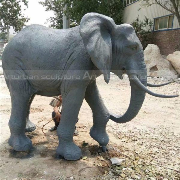 Life Size Elephant Statue