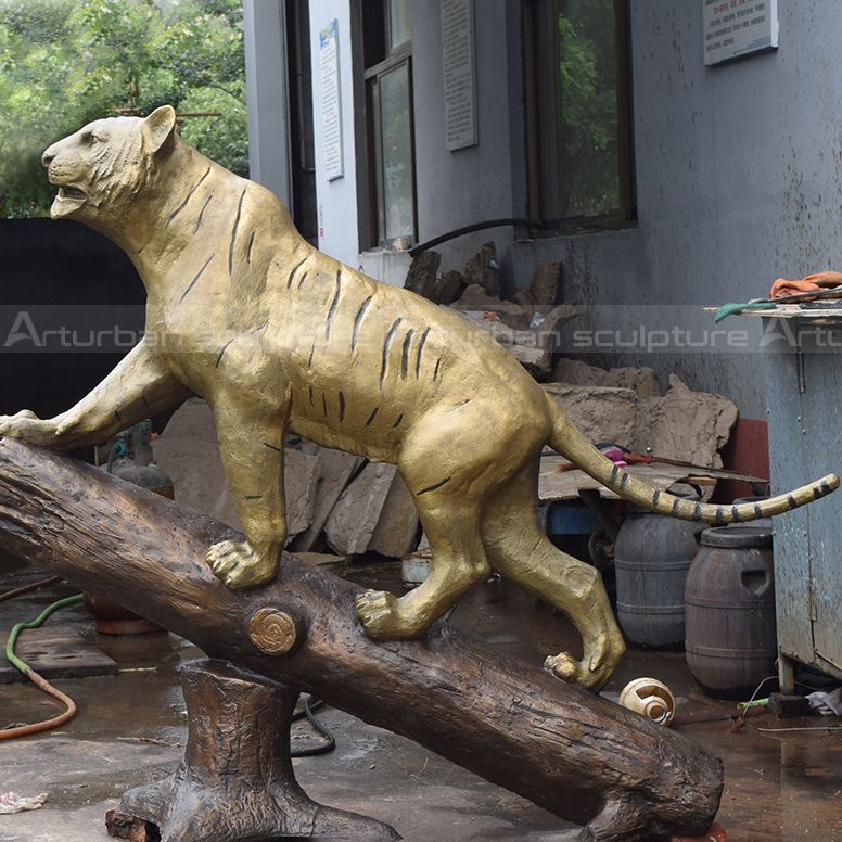 Bronze Tiger Statue