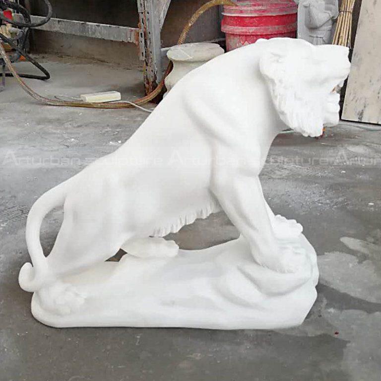 White Tiger Sculpture