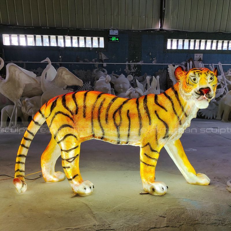 Resin Tiger Statue