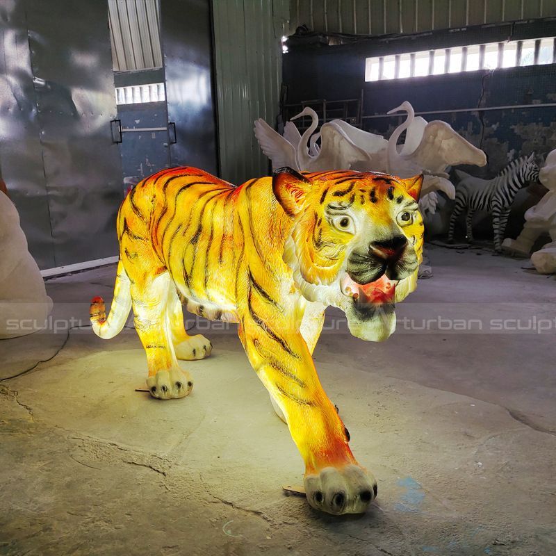 Resin Tiger Statue