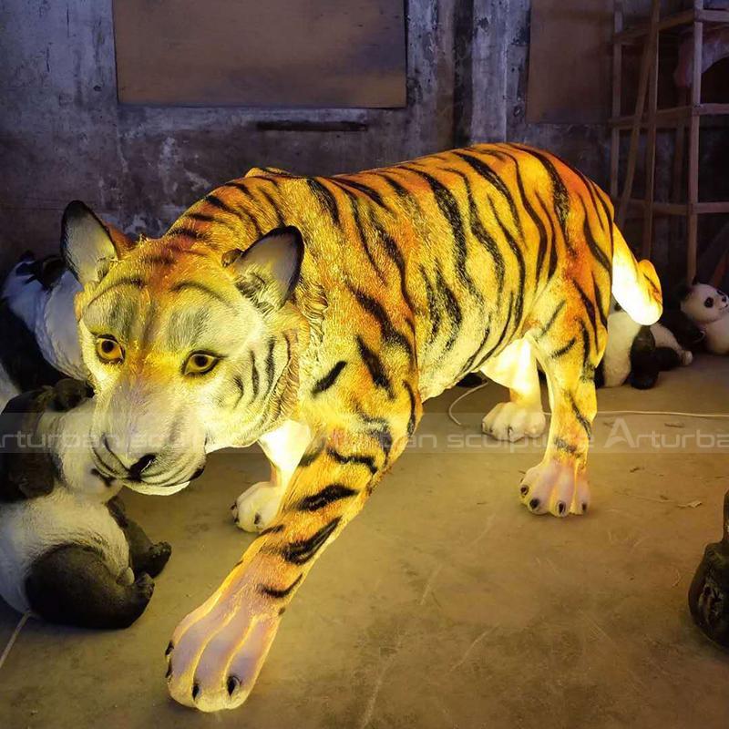 Resin Tiger Statue