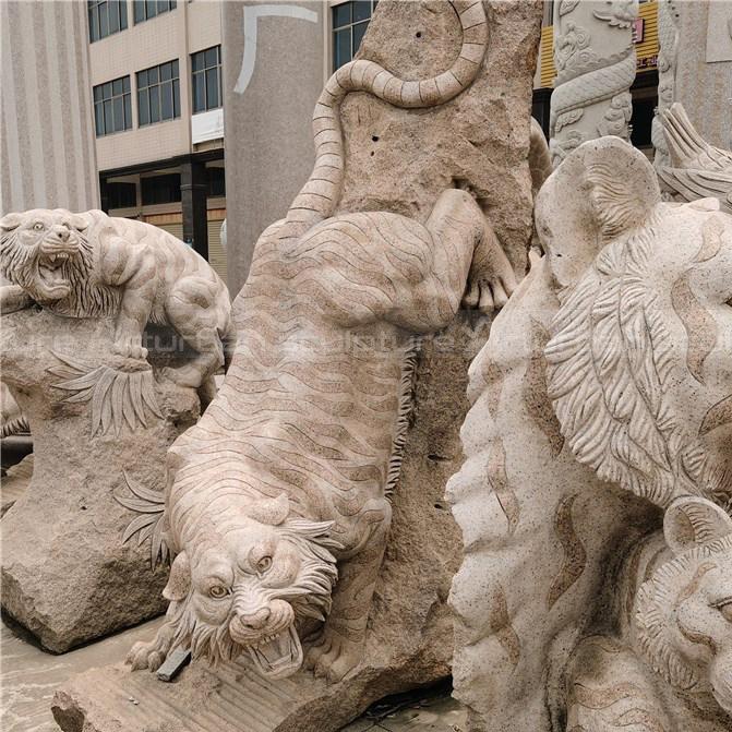 Stone Tiger Statue