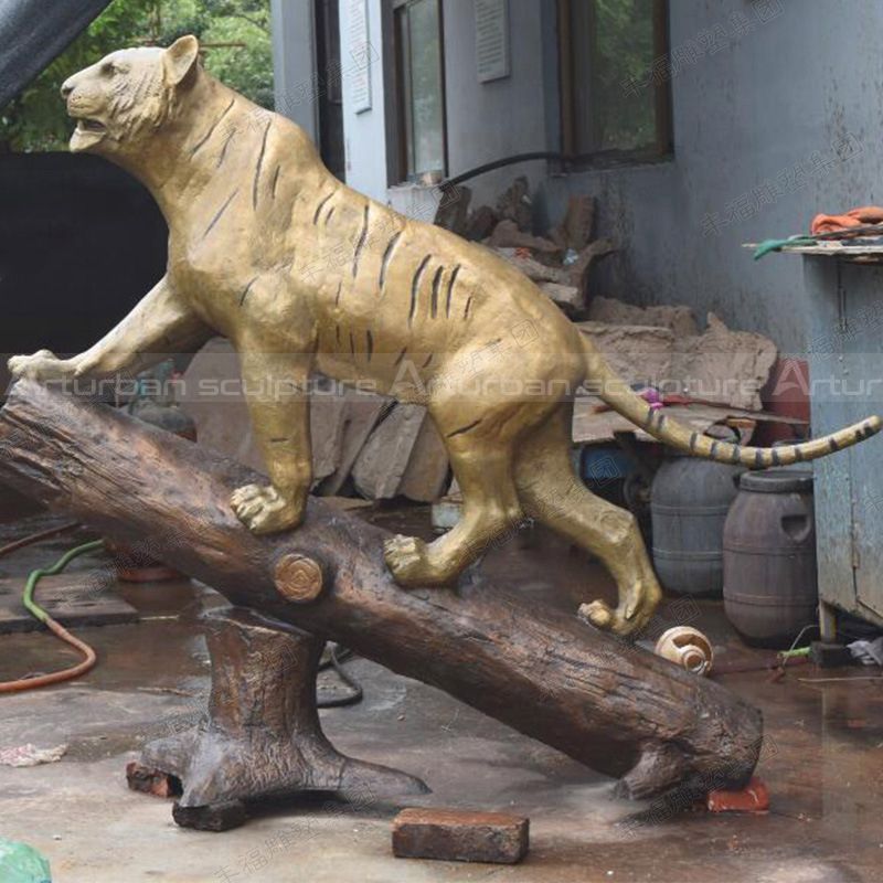 Bronze Tiger Statue
