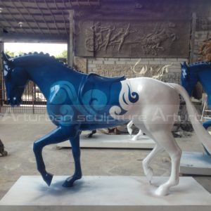 Lexington Painted Horse Statues