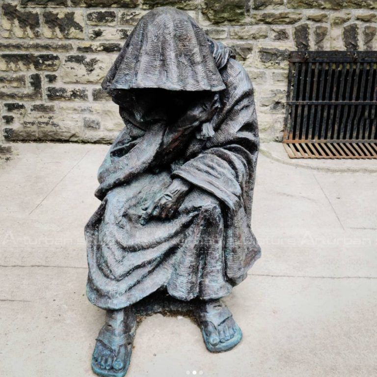Jesus The Beggar Statue