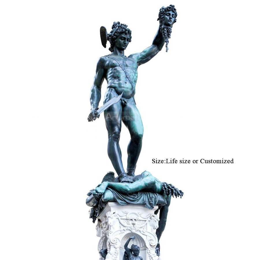 Perseus With The Head Of Medusa Statue