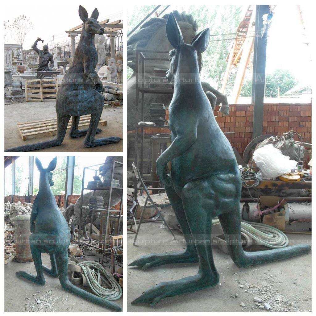 Life Size Kangaroo Statue