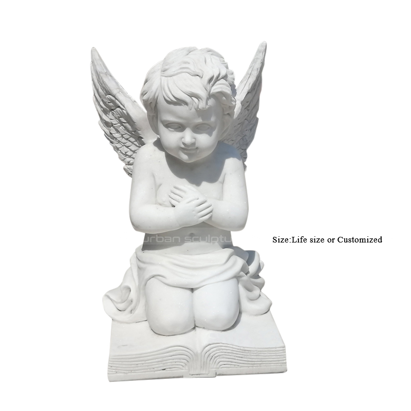 Marble Cherub Statue