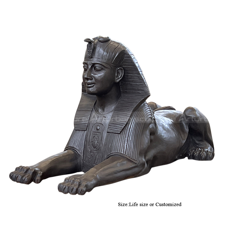 Bronze Sphinx Statue