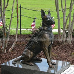 German Shepherd Dog Statue