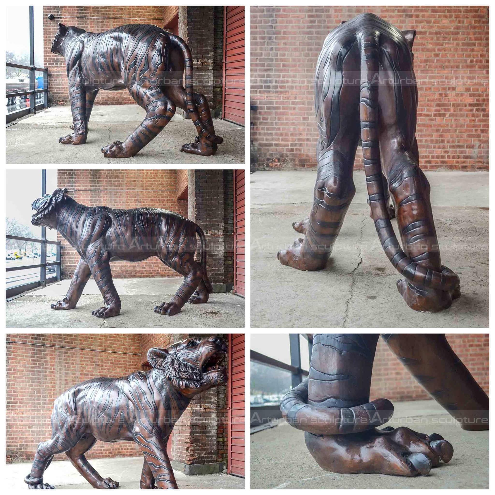 Tiger Lawn Statue at Loren Bona blog