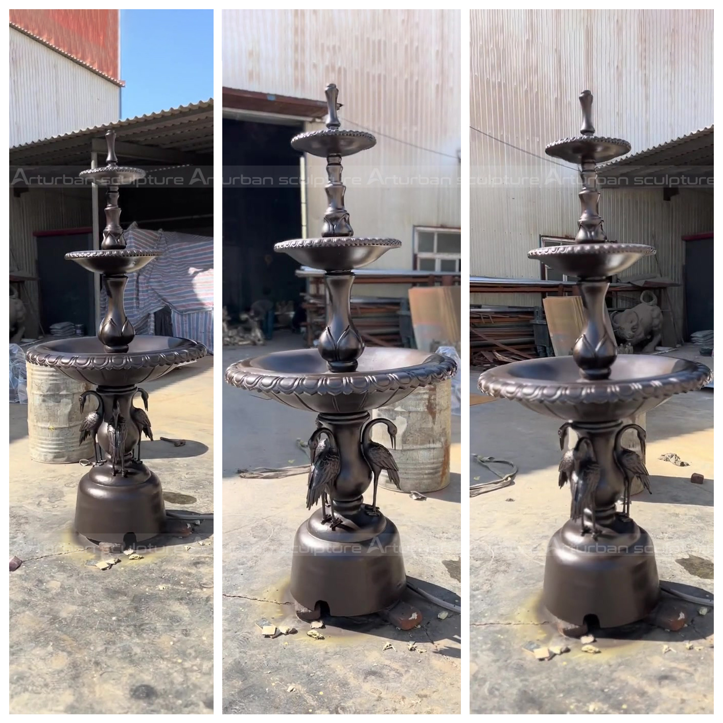 Outdoor Water Fountain Statues