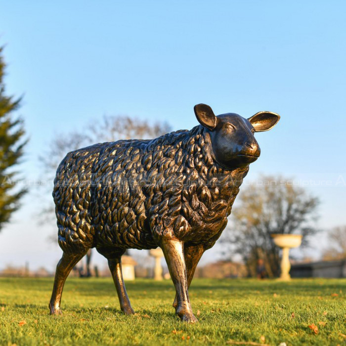 Sheep Garden Sculpture