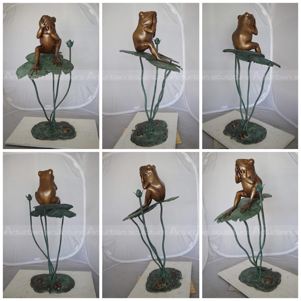 Spitting Frog Fountain