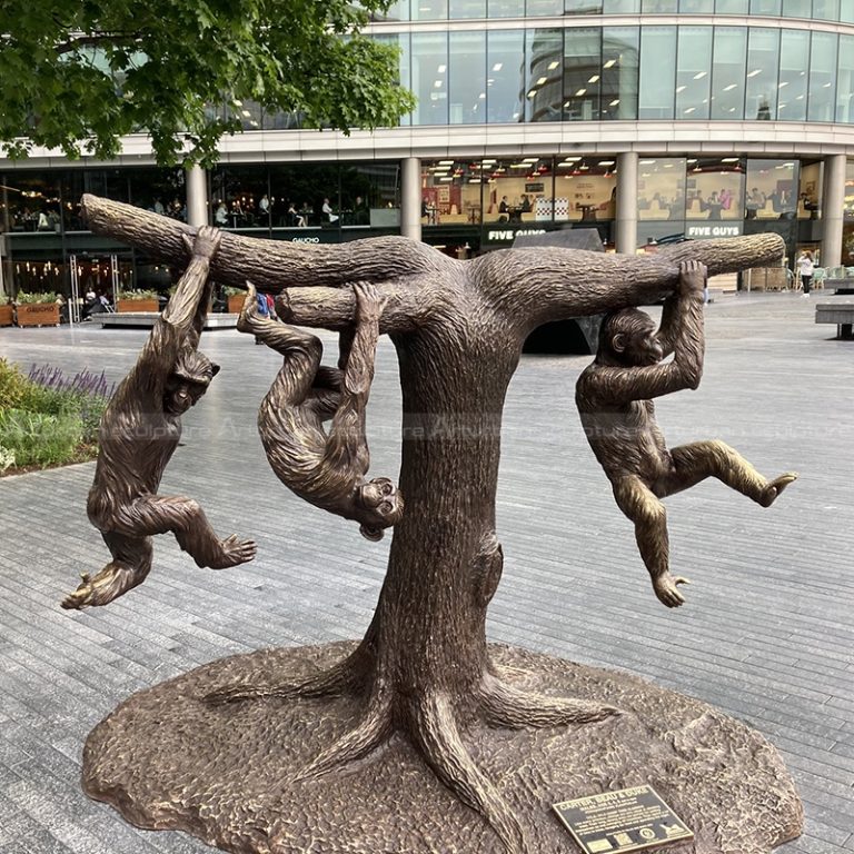 Outdoor Monkey Statues