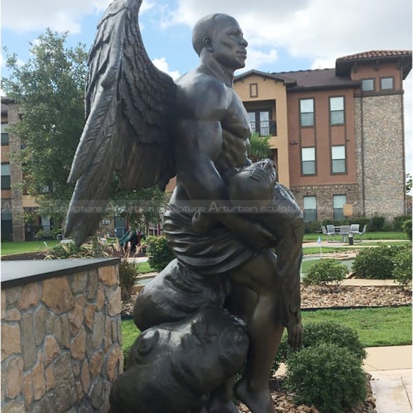 Man Angel Statue