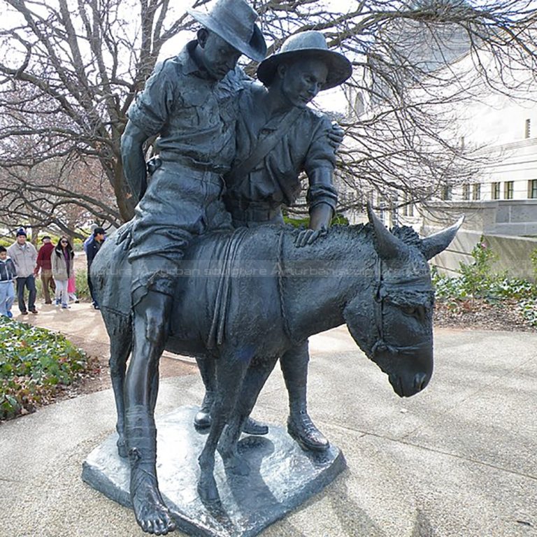 Simpson And His Donkey Statue