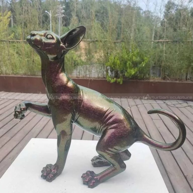 Sphynx Cat Statue