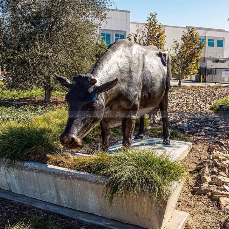 Large Bull Statue