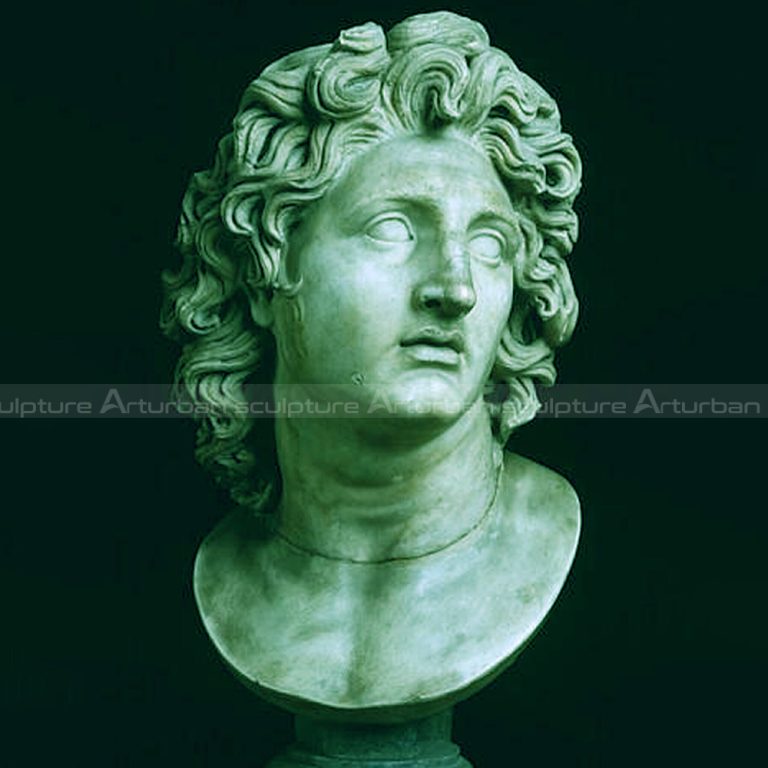 Alexander The Great Head Bust