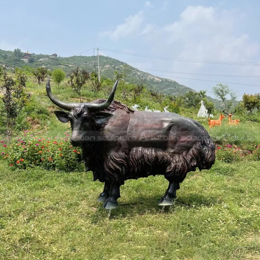 Large Bull Statue