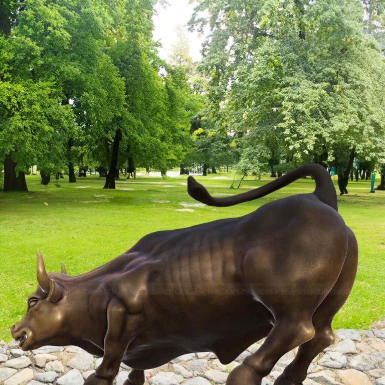 Large Bull Statue