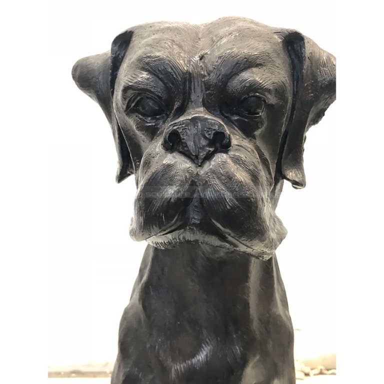 Boxer Dog Sculpture - Arturban Sculpture