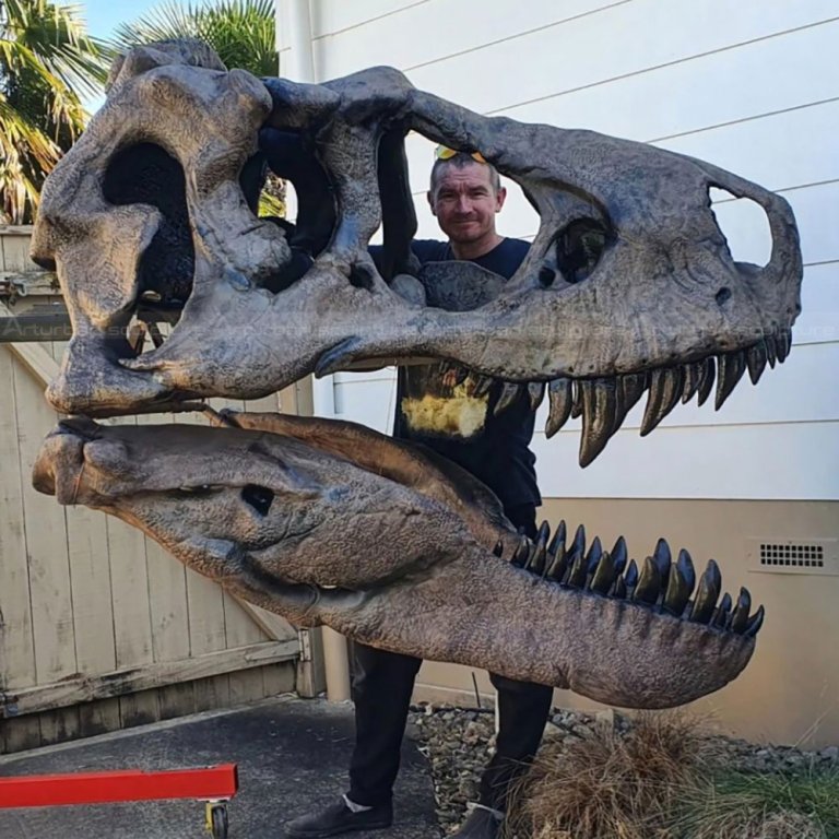 Dinosaur Skeleton Statue - Arturban Sculpture