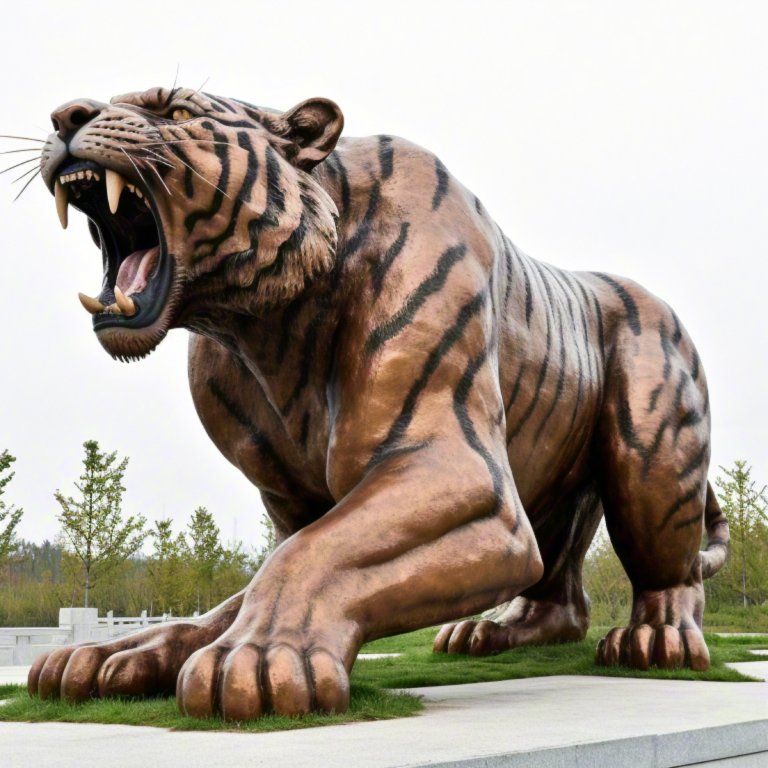 Large Tiger Statue