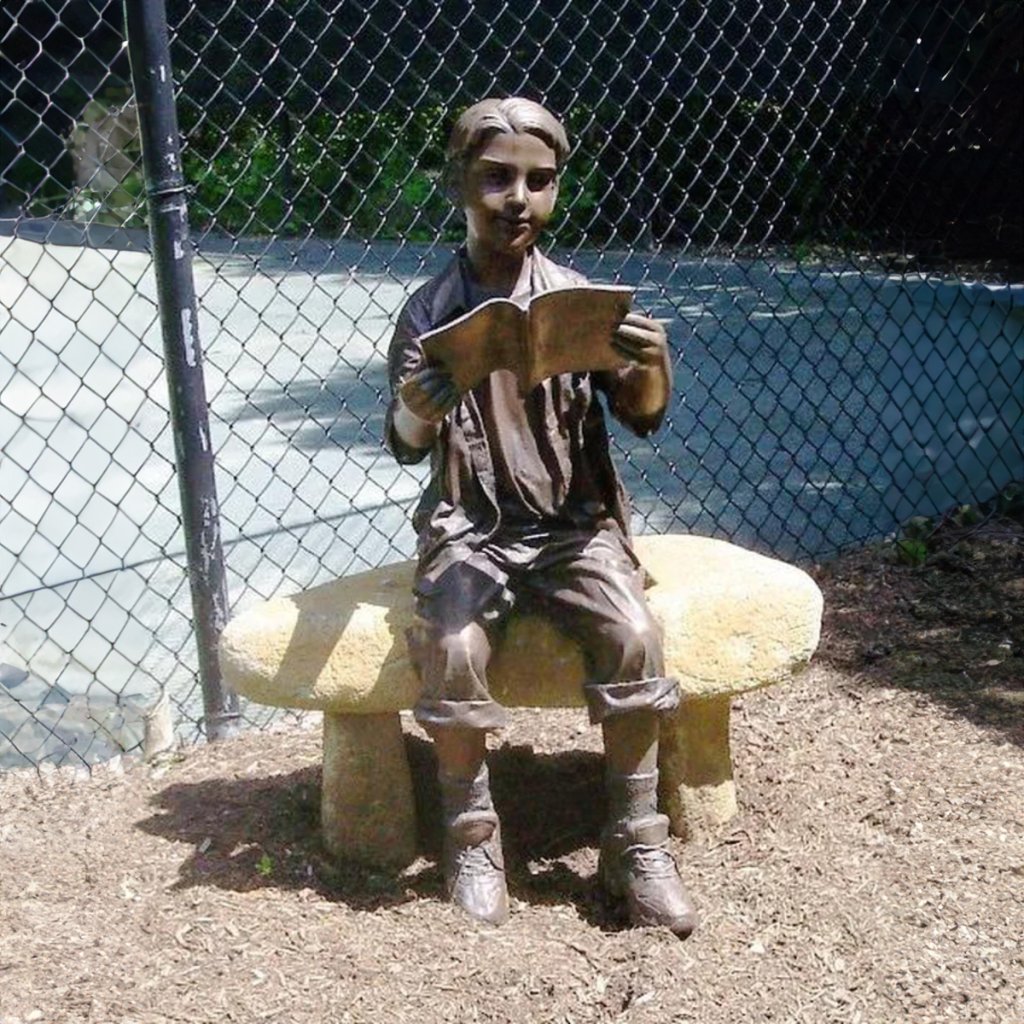Boy Reading Book Statue - Arturban Sculpture